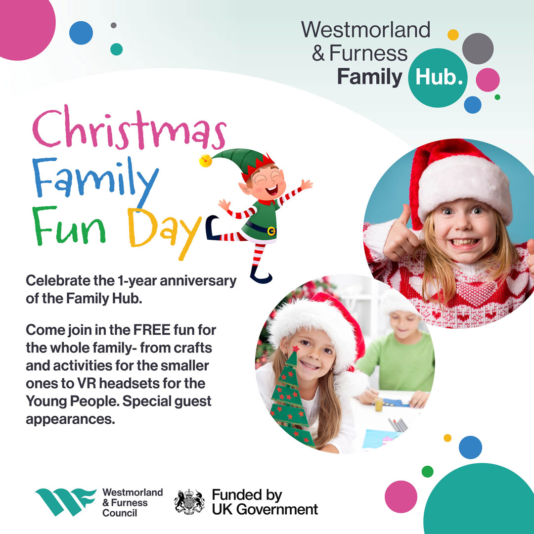 Celebrating the 1 year anniversary of the Family Hub with a Christmas ...